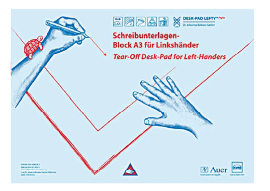 DESK-PAD LEFTY PAPER – KUM-USA