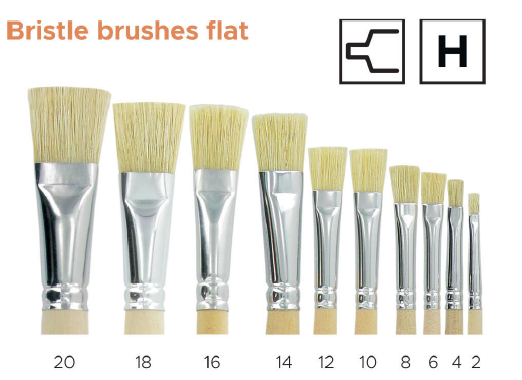 BRISTLE BRUSH FL #14 – KUM-USA